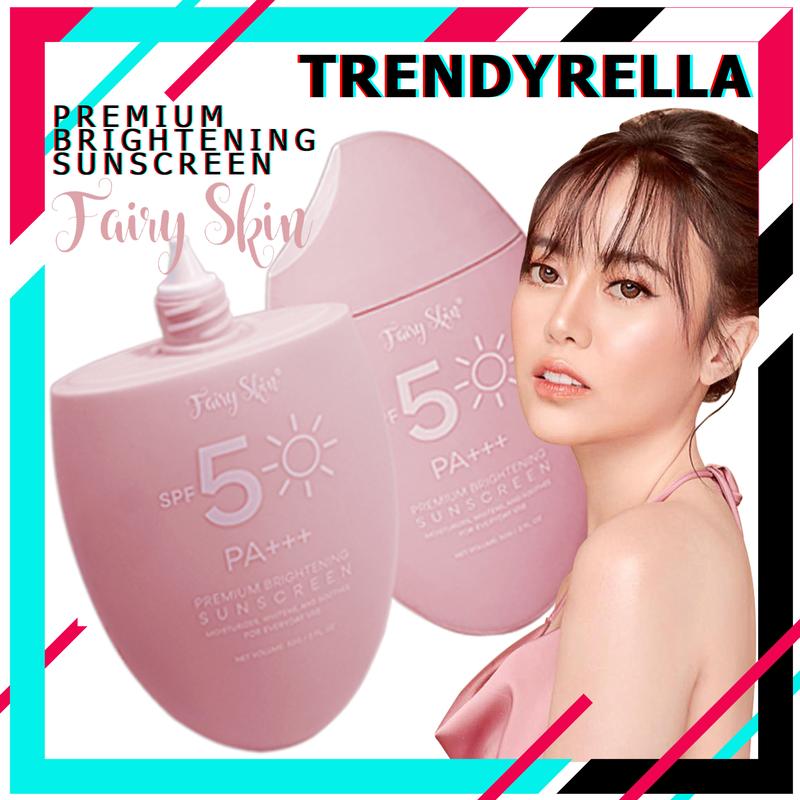 FAIRY SKIN PREMIUM BRIGHTENING SUNSCREEN WITH SPF 50 Facial Lightweight ...
