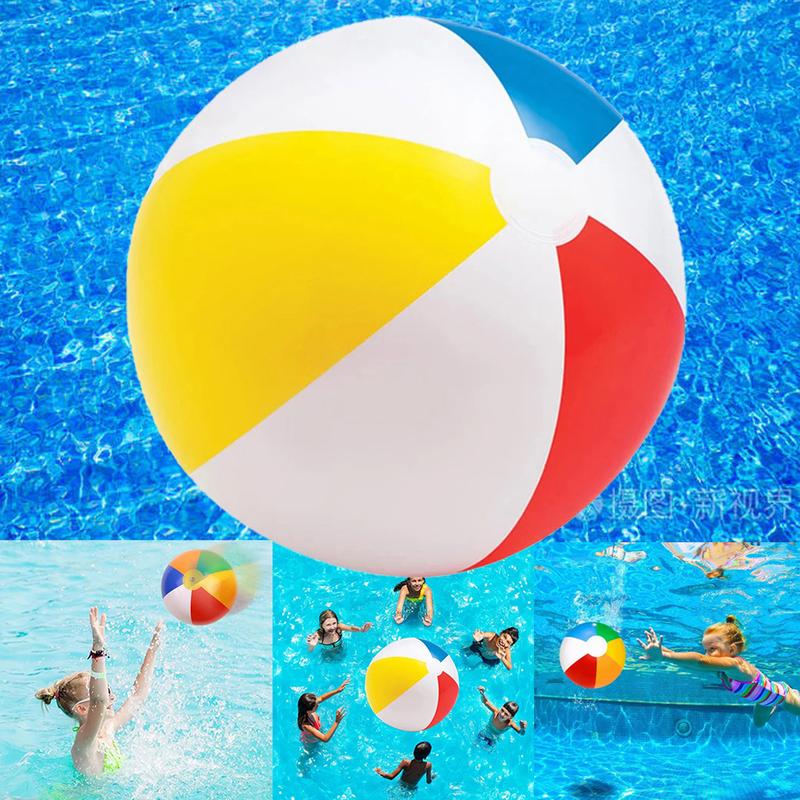 25cm Inflatable swimming pool water game balloon beach ball Water ...