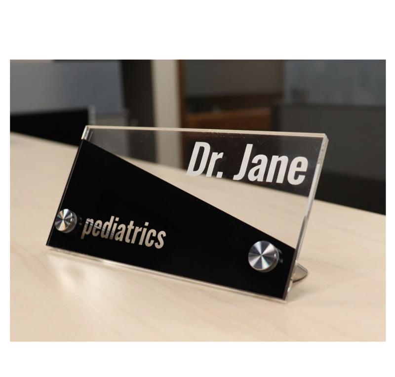 11 X 4 in Table Nameplate Personalized Customized Name Stand - TikTok ...