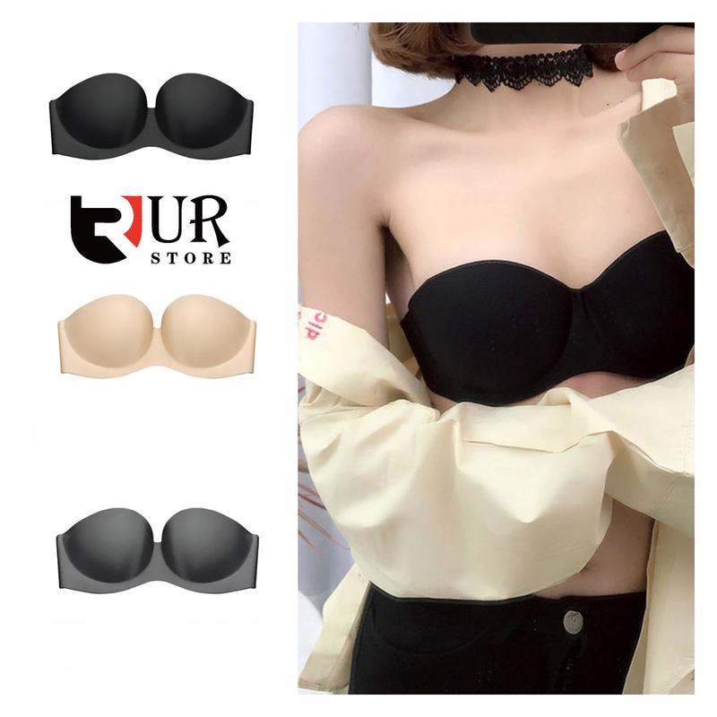 New Bra Strapless Non Slip Bra Women Lingerie Urstore - TikTok Shop Philippines