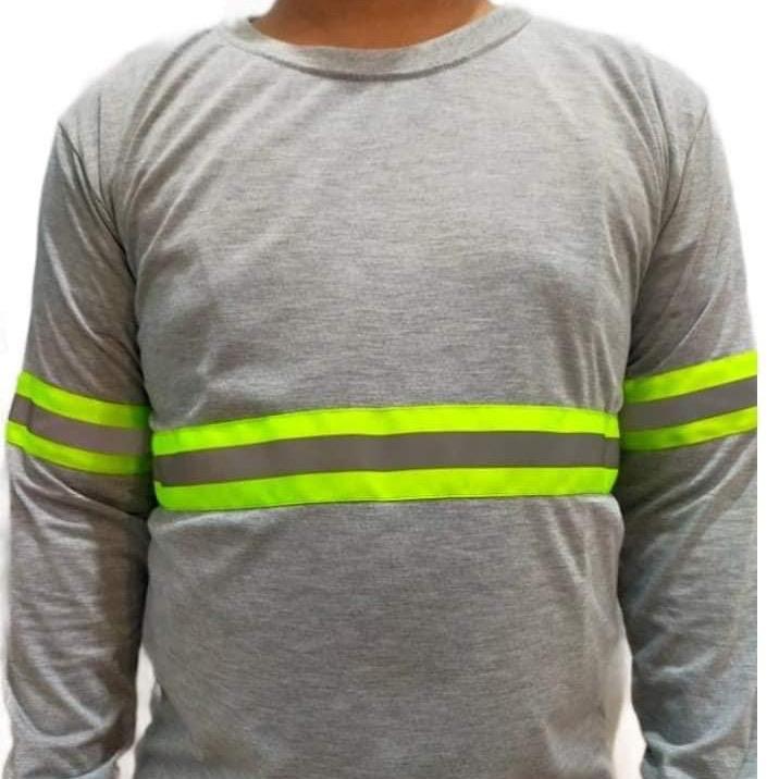 Longsleeves with reflector Cotton Menswear Clothing Uniforms - TikTok ...