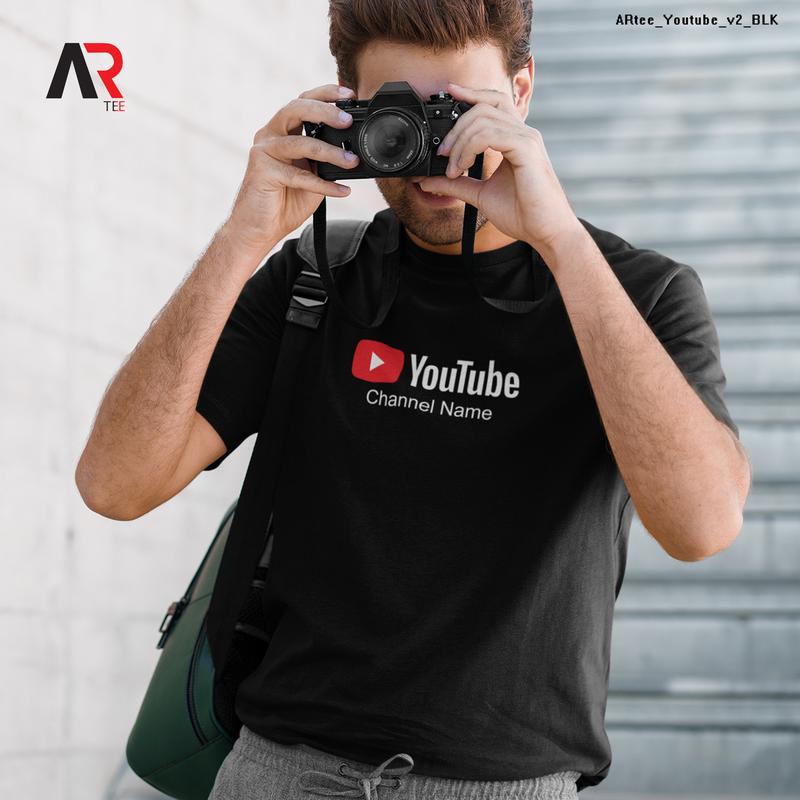 AR Tees Vlogging Shirt for Men and Women Vlogger Customized Channel ...