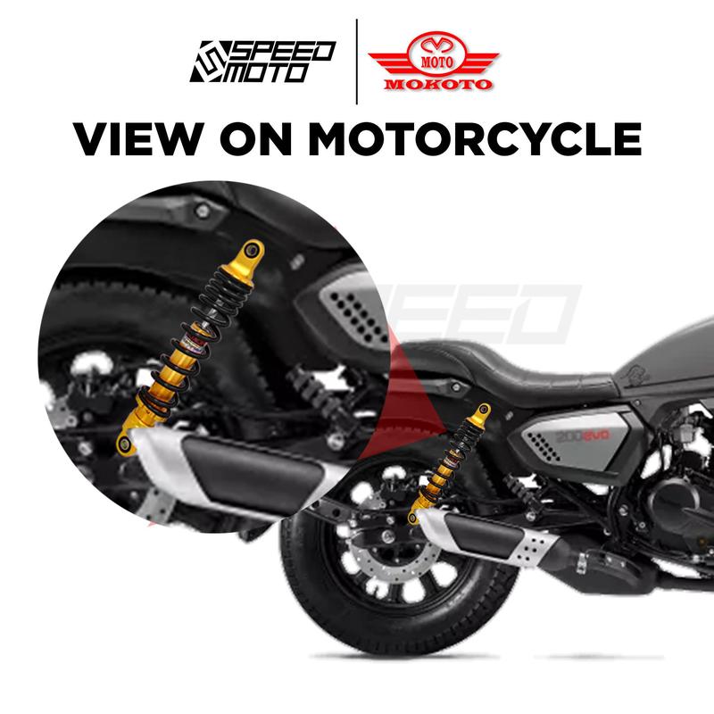 MOKOTO 310/340MM DUAL REAR SHOCK ABSORBER FOR XRM / WAVE / SMASH ...