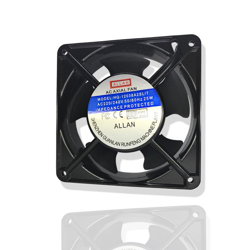 ALLAN FAN BLOWER / EXHAUST FAN HEAVY DUTY, 220v, 120mm / 12x4x12cm ...