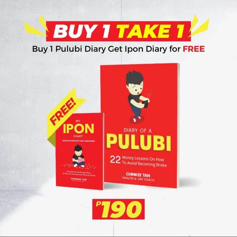 BUY 1 TAKE 1 Diary of a Pulubi with FREE My Ipon Diary Book by - TikTok ...