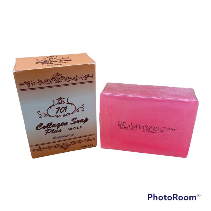701 COLLAGEN soap PLUS vitamin C and E Brightening - TikTok Shop ...