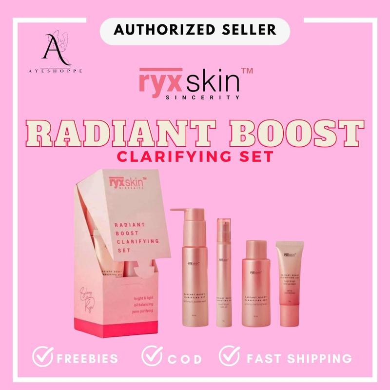 Ryx Skin Radiant Boost Clarifying Set with freebies - TikTok Shop ...
