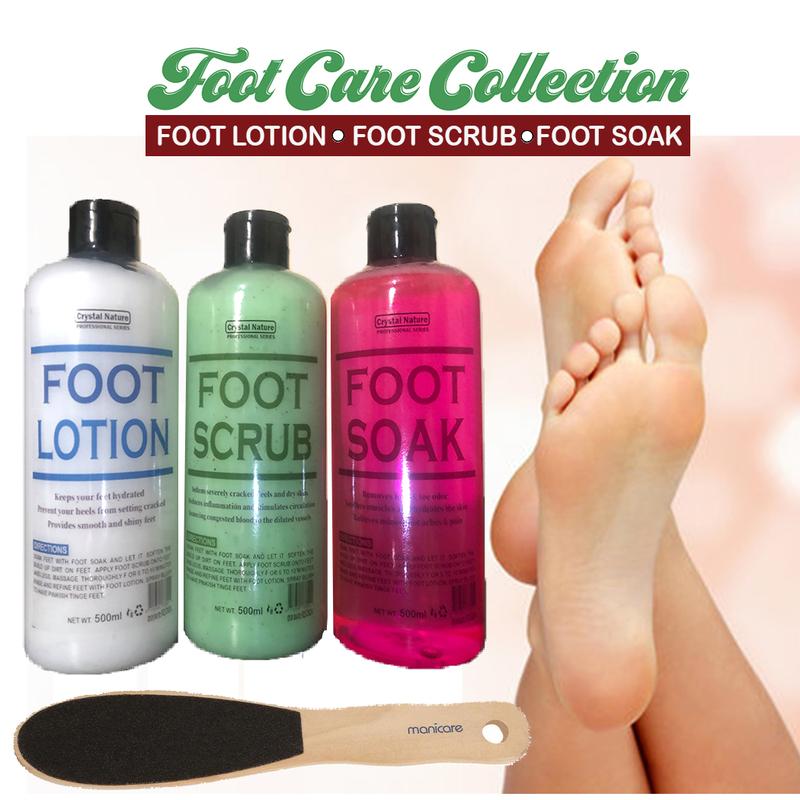 Foot Scrub, Foot Soak & Foot Lotion 500ml Exfoliant - TikTok Shop ...