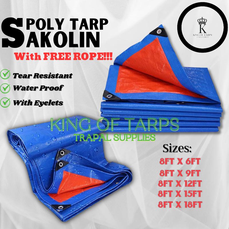 KING OF TARPS SAKOLIN WITH EYELETS SAKO TRAPAL SACK BLUE - SAKULIN ...