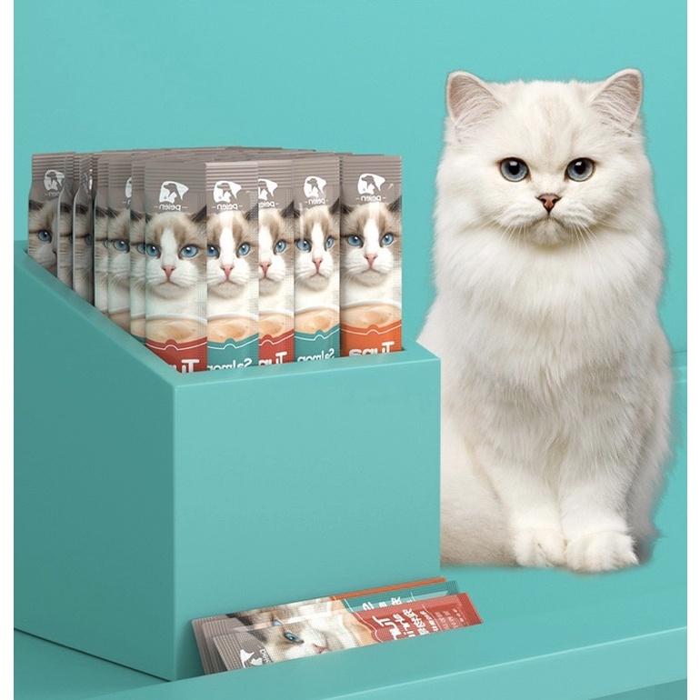 Pet Snacks Cat Kitten Snacks Cat Treats Fresh Wet Food 15g - TikTok ...