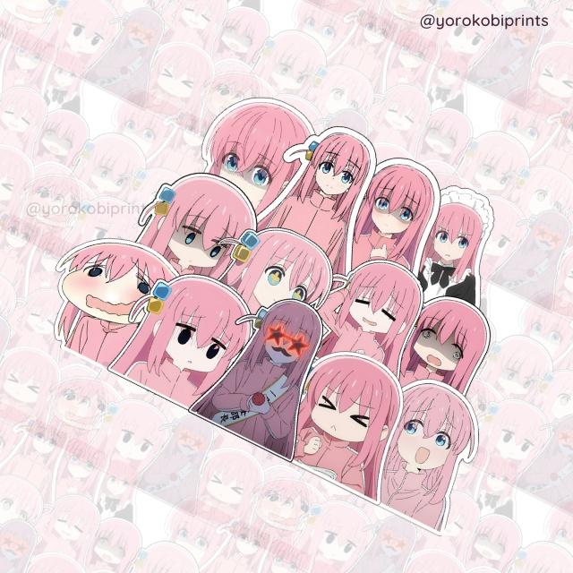 [SET 2] Hitori Gotoh - Bocchi the Rock! - Waterproof Laminated - TikTok ...