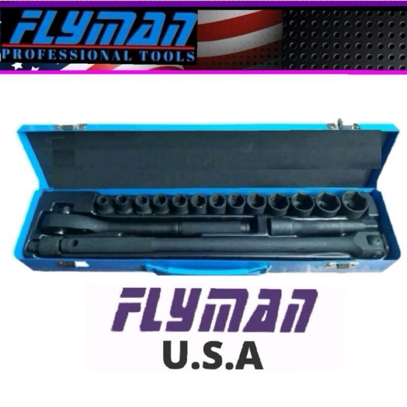 Socket set 17pcs 1/2 drive 8 to 24mm. HEAVY-DUTY ORIGINAL FLYMAN - TikTok Shop Philippines