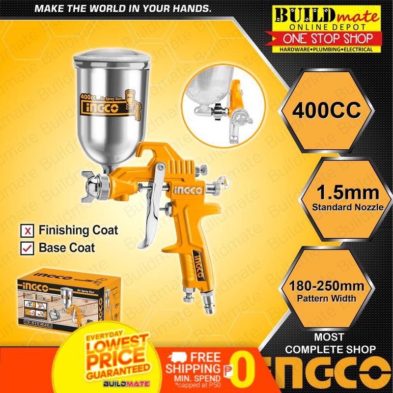 INGCO Gravity Type Spray Gun 400CC ASG4042 •BUILDMATE• IHT - TikTok ...