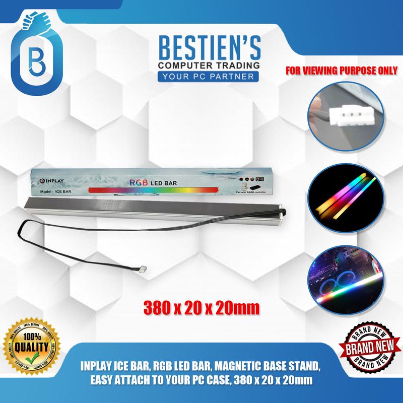 INPLAY ICE BAR, RGB LED BAR, MAGNETIC BASE STAND, EASY ATTAC - TikTok ...