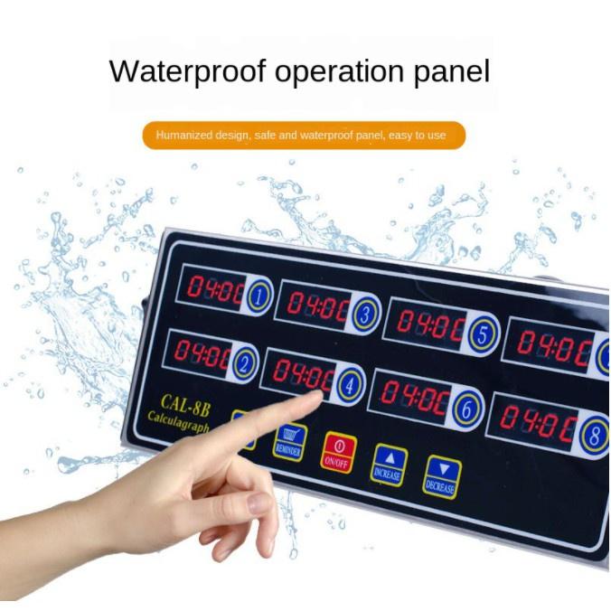 3 Stage Reminder 8 Channel Digital Timer CAL-8B Shaking Timing - TikTok ...