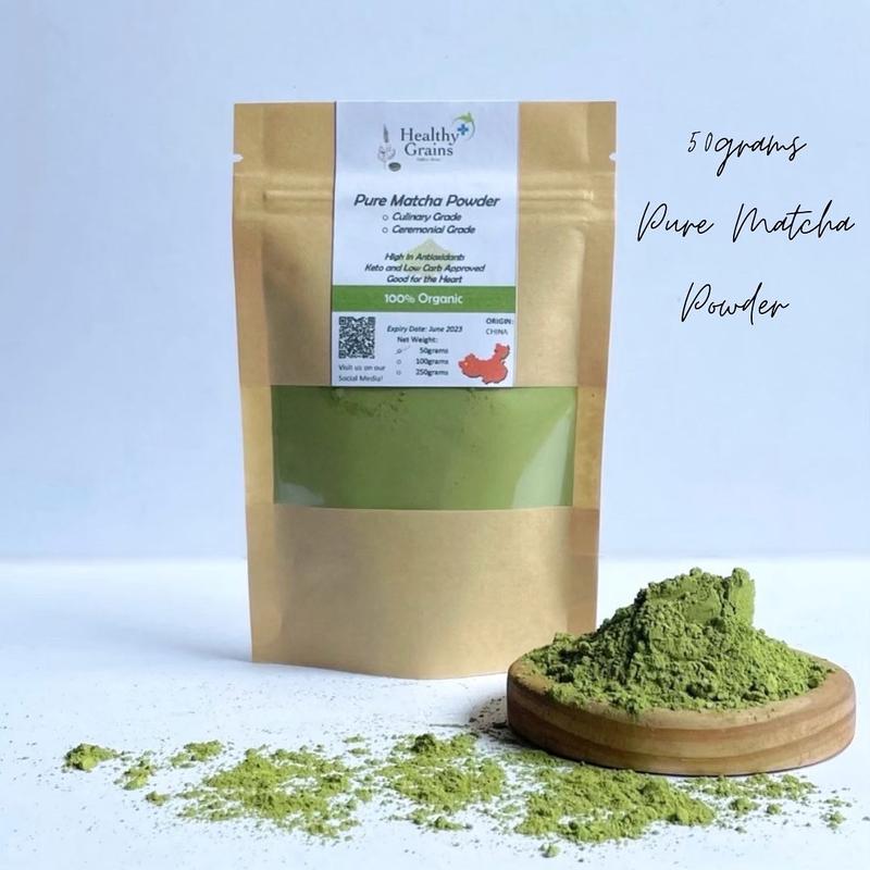 Ceremonial Grade Matcha Powder (Unsweetened) Organic - TikTok Shop ...