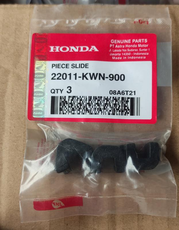 HONDA CLICK SLIDER PIECE 1SET 3PCS PART NO. 22011-KWN-900 - TikTok Shop ...