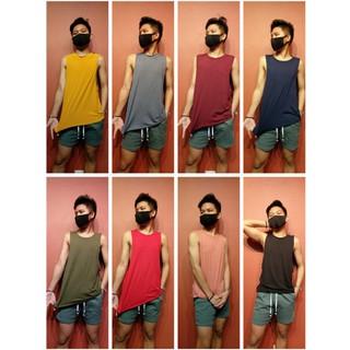 NEW PLAIN GYM MUSCLE TEES - Drop Arm Tees - Unisex - - TikTok Shop ...