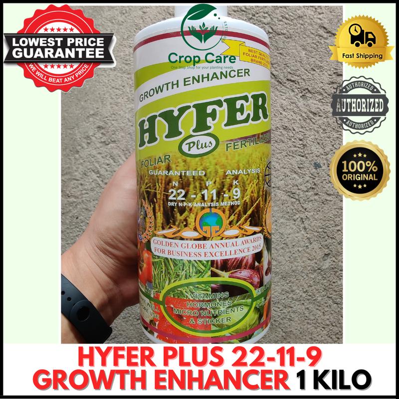 HYFER PLUS 22-11-9 FOLIAR FERTILIZER - GROWTH ENHANCER - BLOOM - TikTok ...