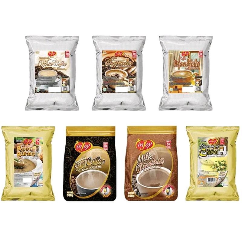500g Injoy Vendo Coffee 3 in 1 Chocolate Cappuccino Caramel White ...