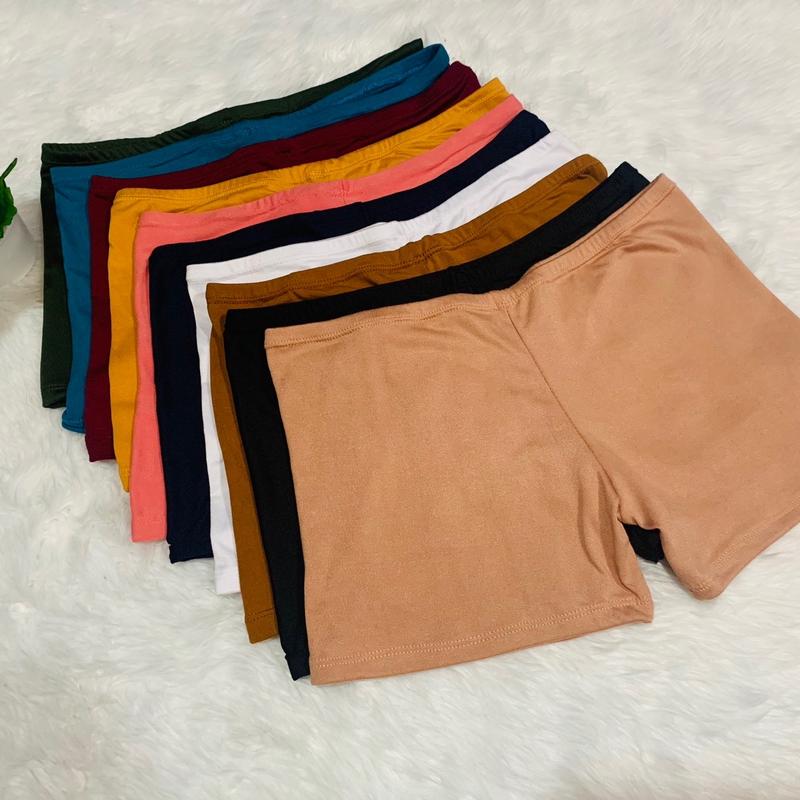 Cotton Spandex Cycling Shorts for Woman Mini Shorts Inner Shorts ...