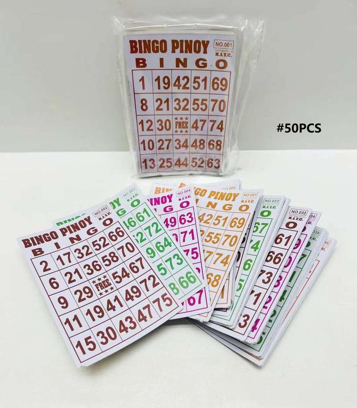 UG Classic Pinoy Bingo Game Cards (1series only) - TikTok Shop Philippines
