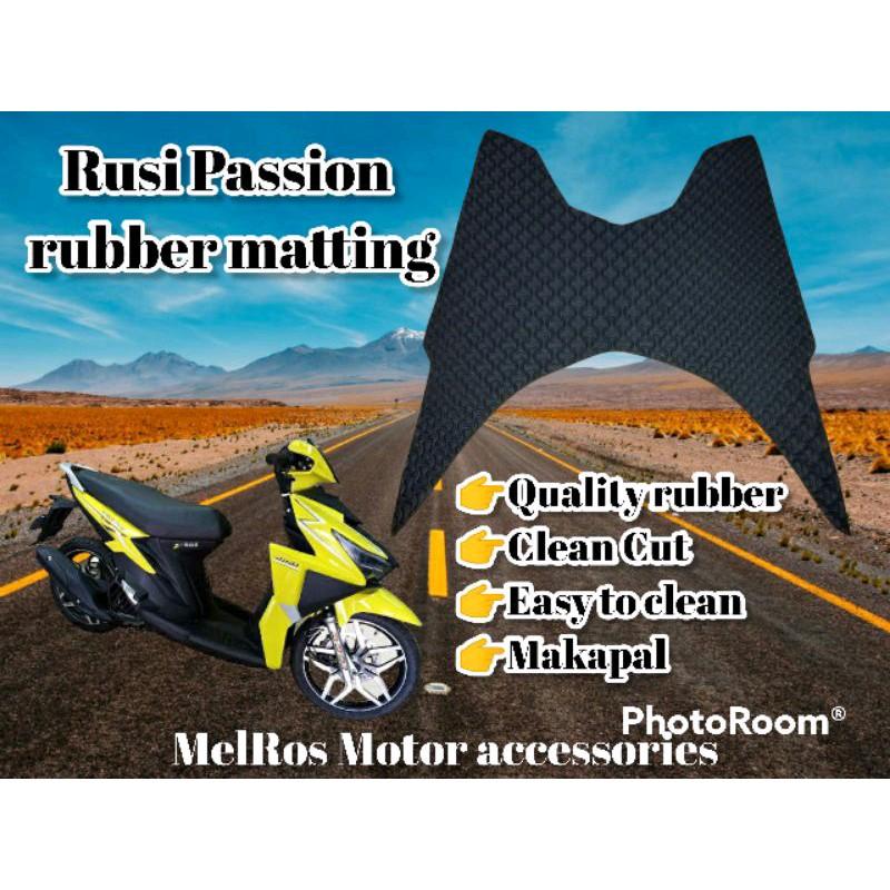 Rusi passion 125 solid rubber matting - TikTok Shop Philippines