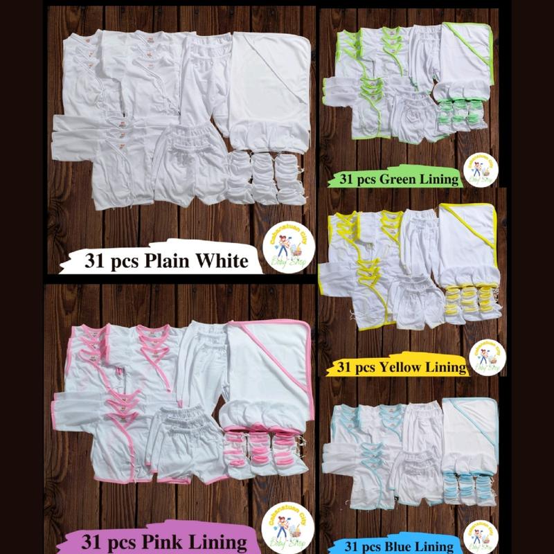 31 pcs High Quality Cotton Baru-baruan Newborn Set - TikTok Shop ...