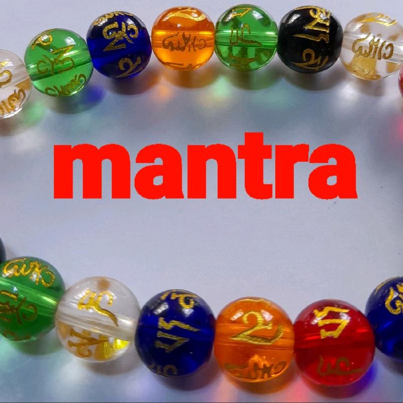 assorted mantra braceletbracelet with wallet charm - TikTok Shop ...