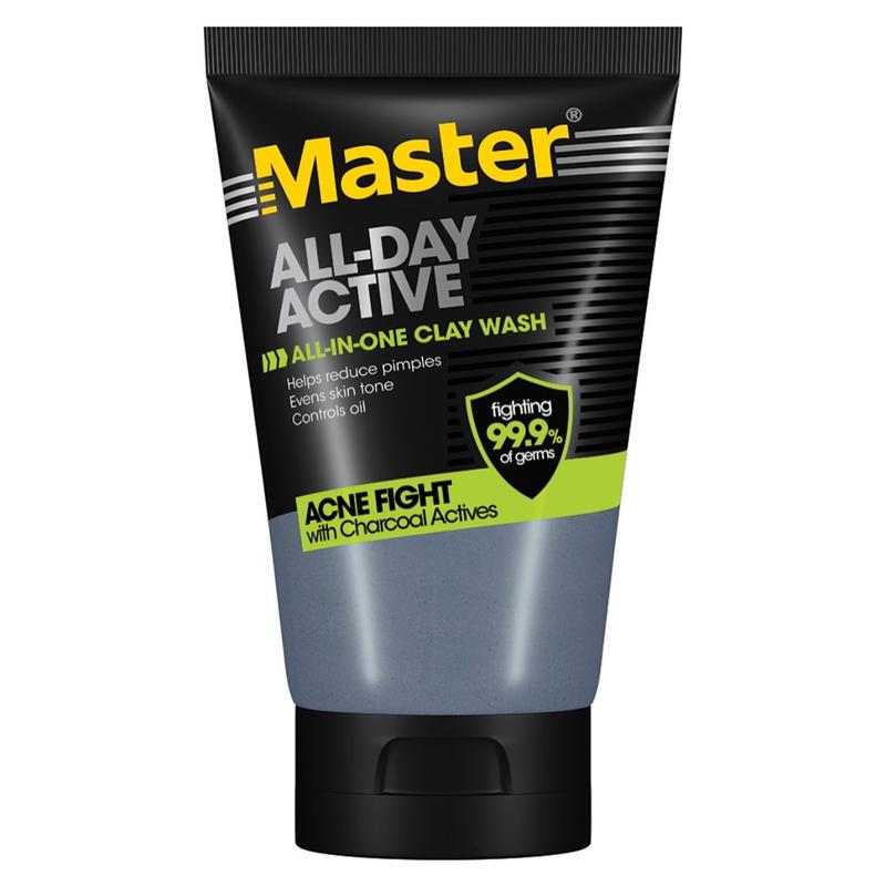 master facial clay acne fight 100g (faded on some part of label ...