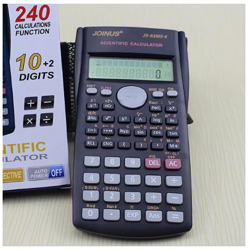 Scientific Calculator 82MS-5 Math Multiple Modes Intuitive Interface ...