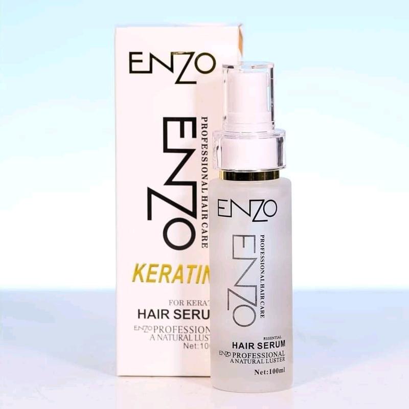 ENZO Keratin Hair Serum Haircare Smooth Plant Repair Comfort - TikTok ...