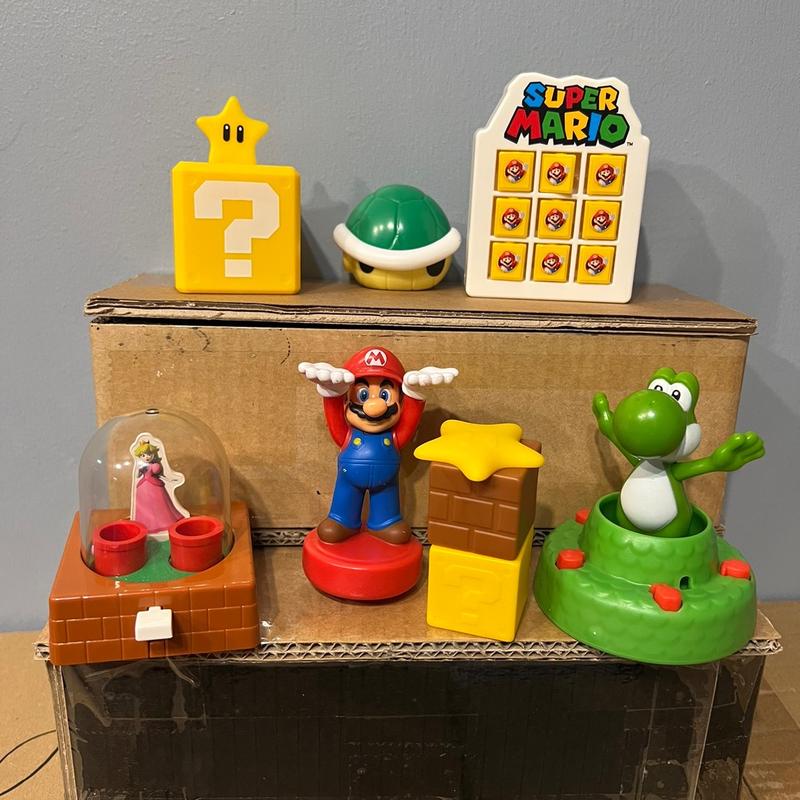 Super Mario Toys (McDonalds Happy Meal Toys) 2019 Super Mario - TikTok ...