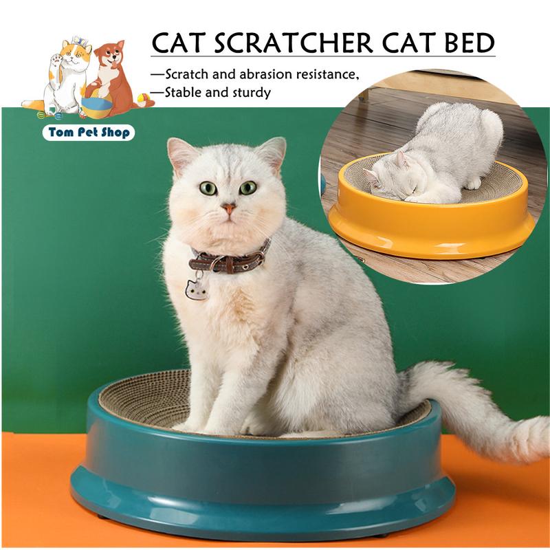 【Large】Cat Scratcher Claw Plate Sharpener Corrugated Scratch - TikTok ...