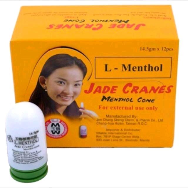 Jade Cranes Menthol Cone Big 14.5g/menthol stick like vicks good ...