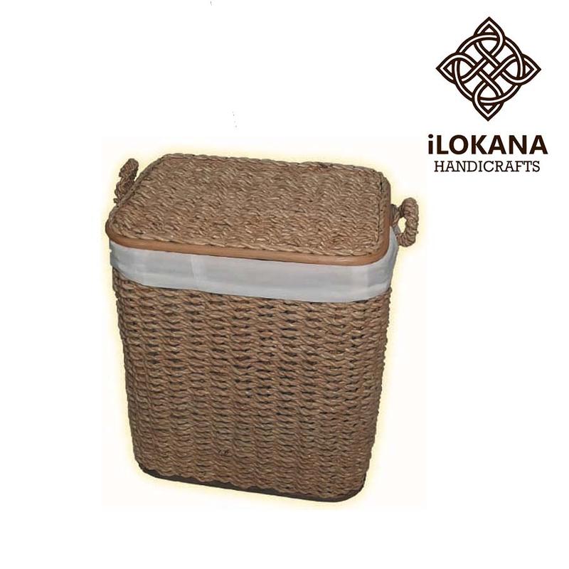 Ilokana Handicrafts Native Rattan Laundry Basket Clothes Basket ...