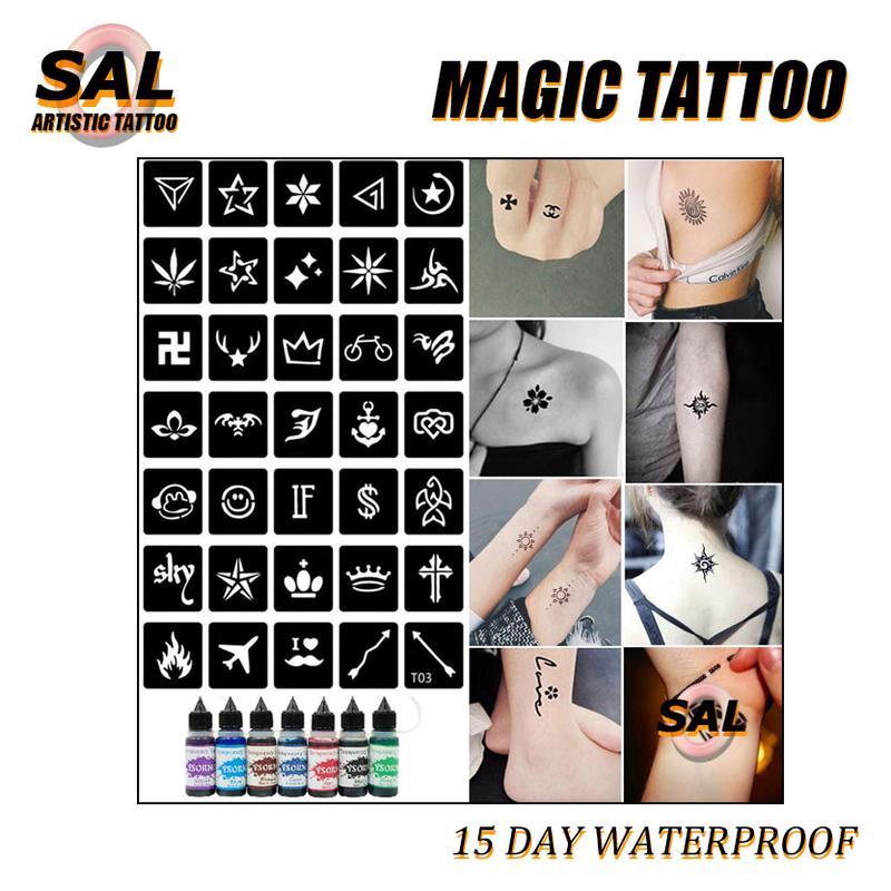 【tattoo】 tatoo sticker water proof women 30 days ink last 15 - TikTok ...