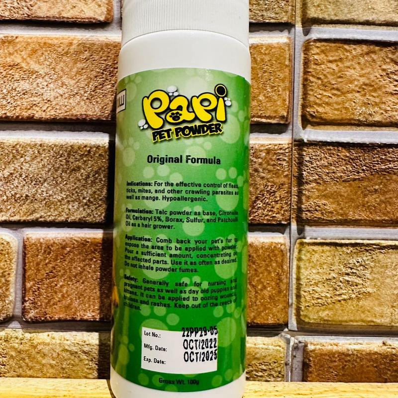 Papi Pet Powder for Dogs & Cats (Anti-Parasitic) - TikTok Shop Philippines