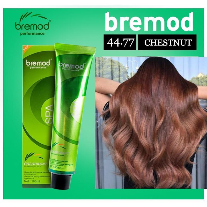 44.77 Chestnut Bremod Hair Color with Oxidizing Cream - TikTok Shop ...