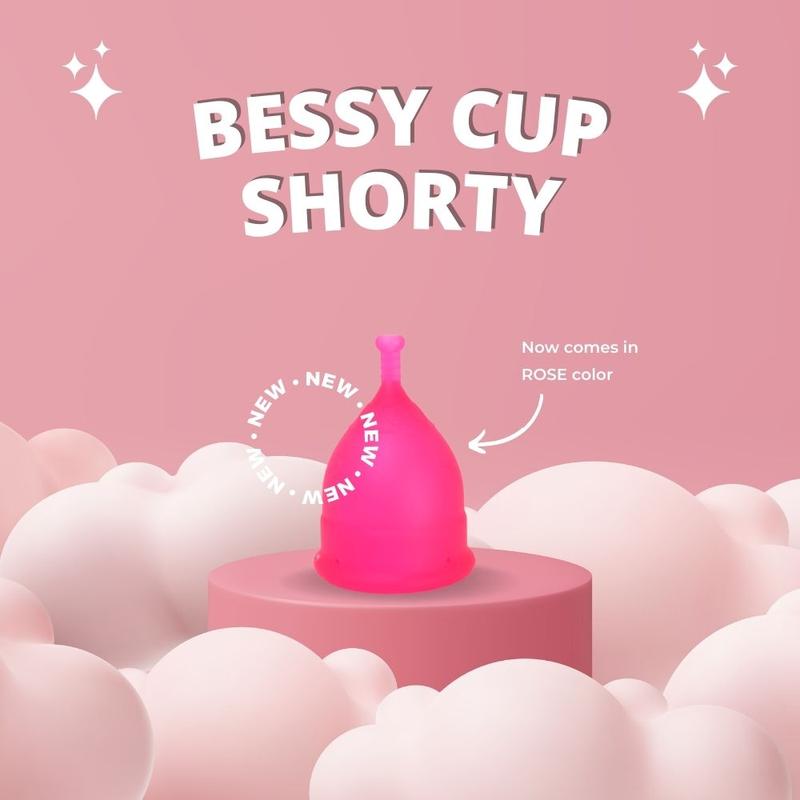 Bessy Cup Complete Kit - Shorty/Classic Menstrual Cup Silicone - TikTok ...