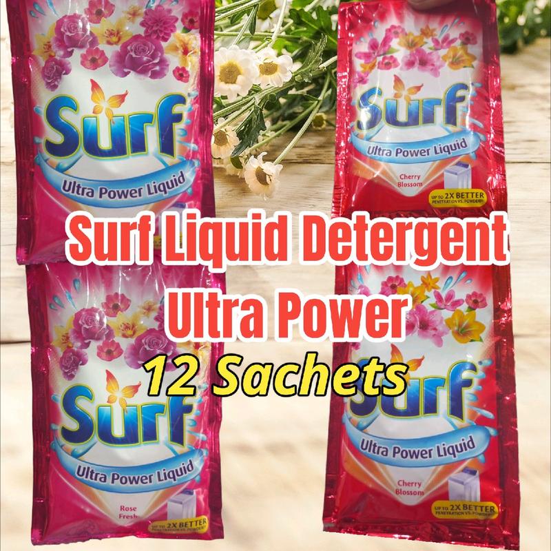 Surf Liquid Detergent Ultra Power Sold per 12sachets Household - TikTok ...