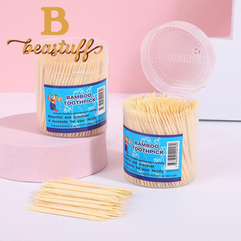 Natural Bamboo Toothpick with Case For Home Restaurant Hotel - TikTok ...