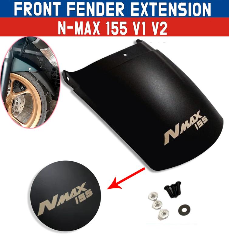 NMAX 155 V1 V2 Front fender extension With N-MAX 155 LOGO Thick ...