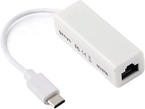 Gigaware USB 2.0 Type c to RJ45 Gigabit Ethernet RJ45 LAN Network ...
