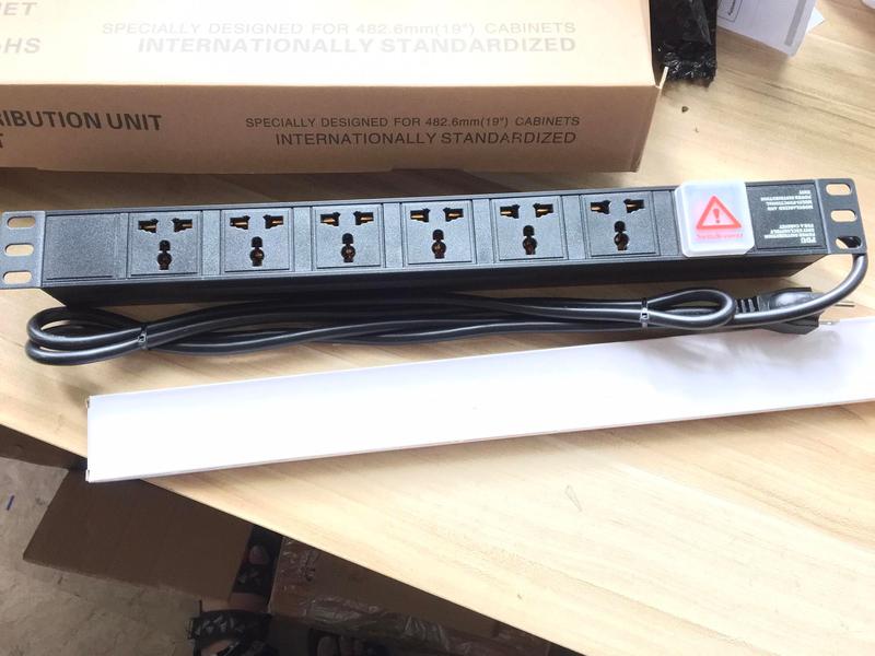 PDU 6 Slots Universal Rack Mount Power Distribution Unit for - TikTok ...