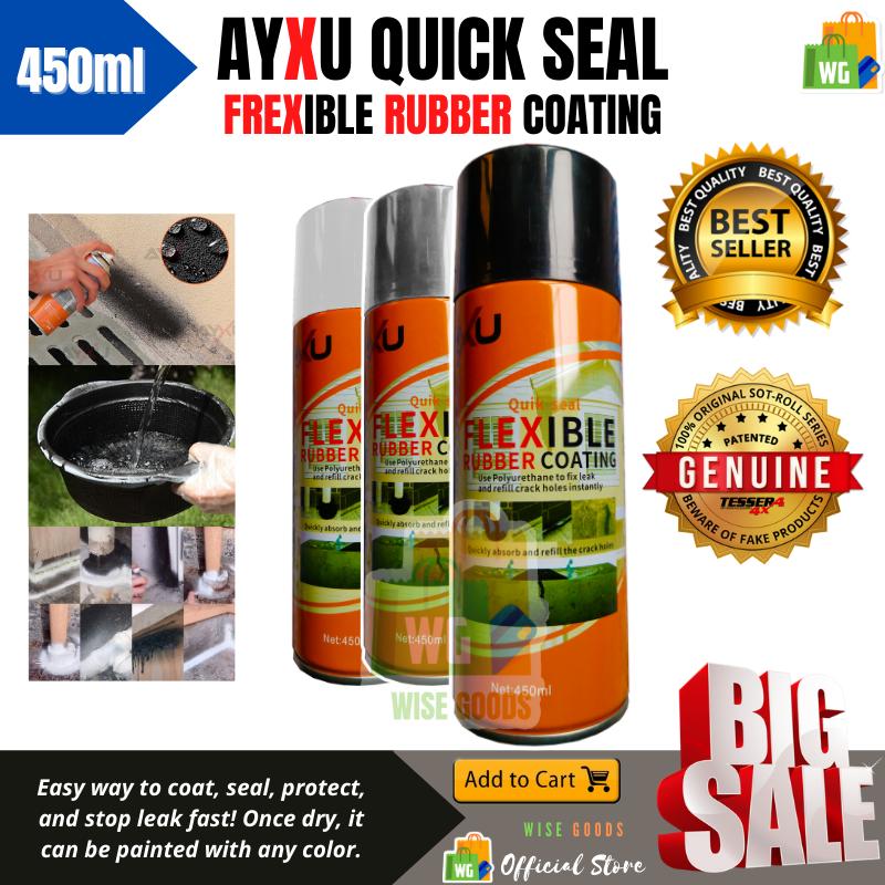 Leak Repair Rubber Coating Spray Quick Seal Flexible Sealant - TikTok ...