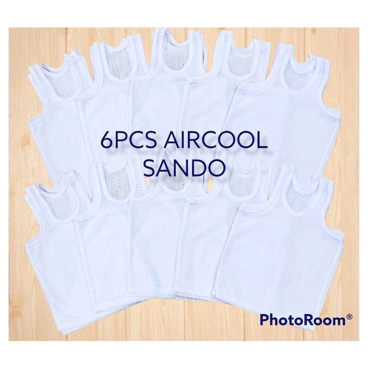 WHITE Air-cool Sando for kids (minimum of 6 pcs) - TikTok Shop Philippines