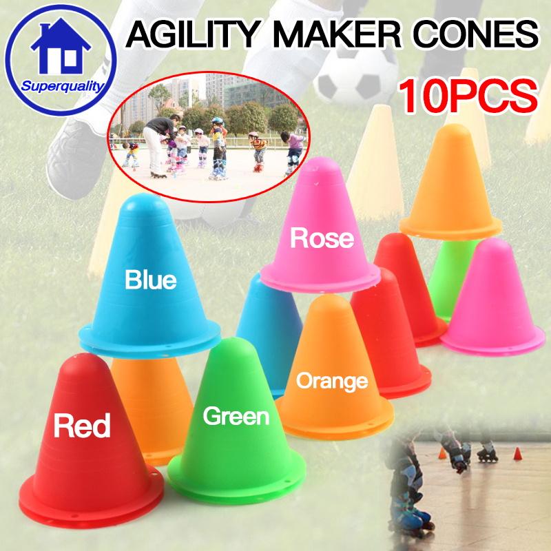 10PCS Agility Maker Cones for Slalom Roller Skating Training - TikTok ...