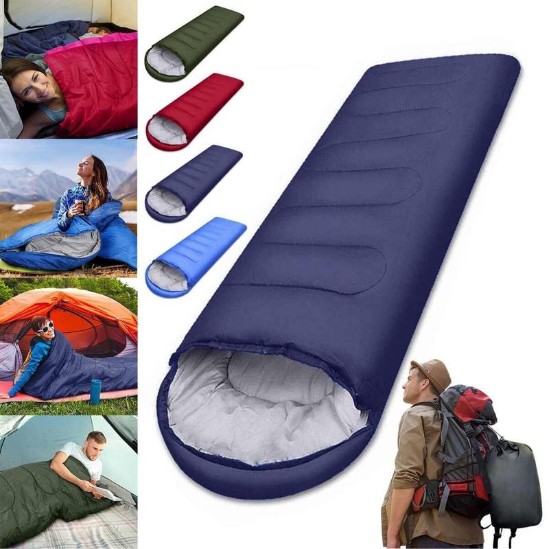 Camping Sleeping Bag Ultralight Waterproof 4 Season Warm Envelope ...