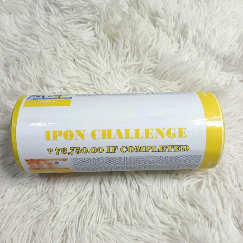 Alkansya Ipon Challenge Yellow 9inches - TikTok Shop Philippines